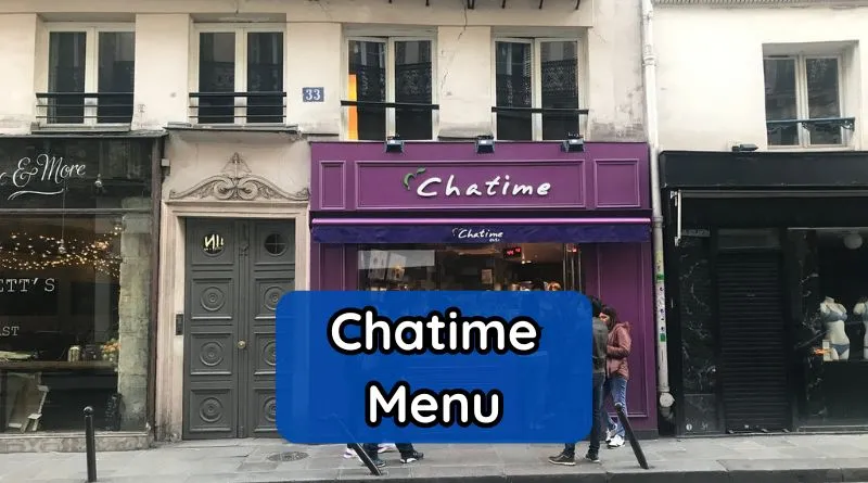 Chatime Menu Et Tarifs Actualisés France Carte Janvier 2026