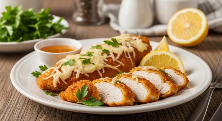 Poulet Pané au Parmesan – Croustillant et Savoureux